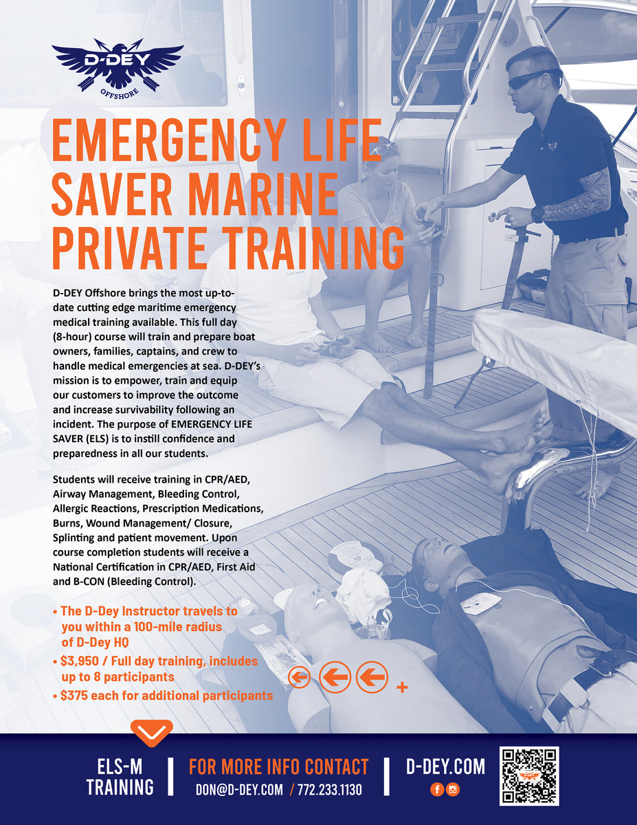 Private - Emergency Life Saver Marine Course / ELS-M – D-DEY Offshore